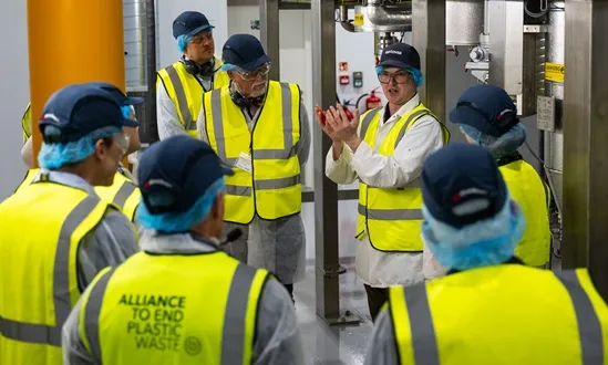 Nextek and Coveris launch food-grade recycling demonstration plant