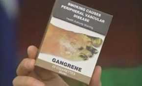 Australia in world-first ban on cigarette pack branding