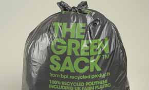 BPI launches 100% recycled polythene refuse sacks