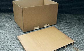 CRP markets fibreboard box for heavy-duty uses
