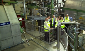 DS Smith opens doors to 104m mill revamp at Kemsley