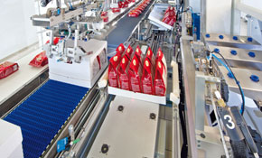 Schubert packing line makes UK debut at Total
