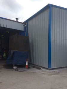 Lorry Workshop - Steel Building | IEM UK