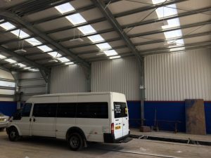 Lorry Workshop - Steel Building | IEM UK