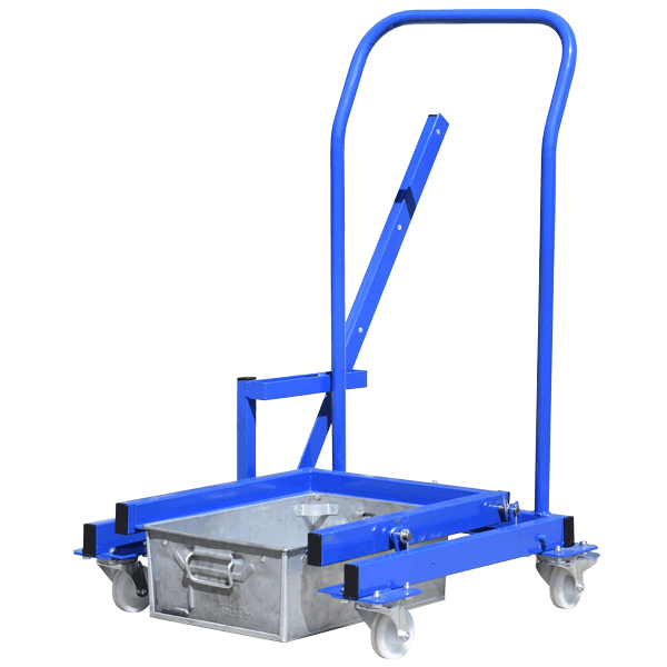 Tote Pan Lifting Trolley | IEM UK