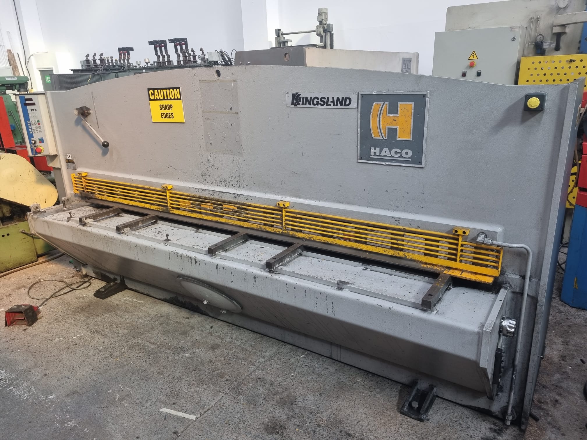 KINGSLAND HACO 3000 x 6mm Hydraulic Variable Rake Guillotine Shear | IEM UK