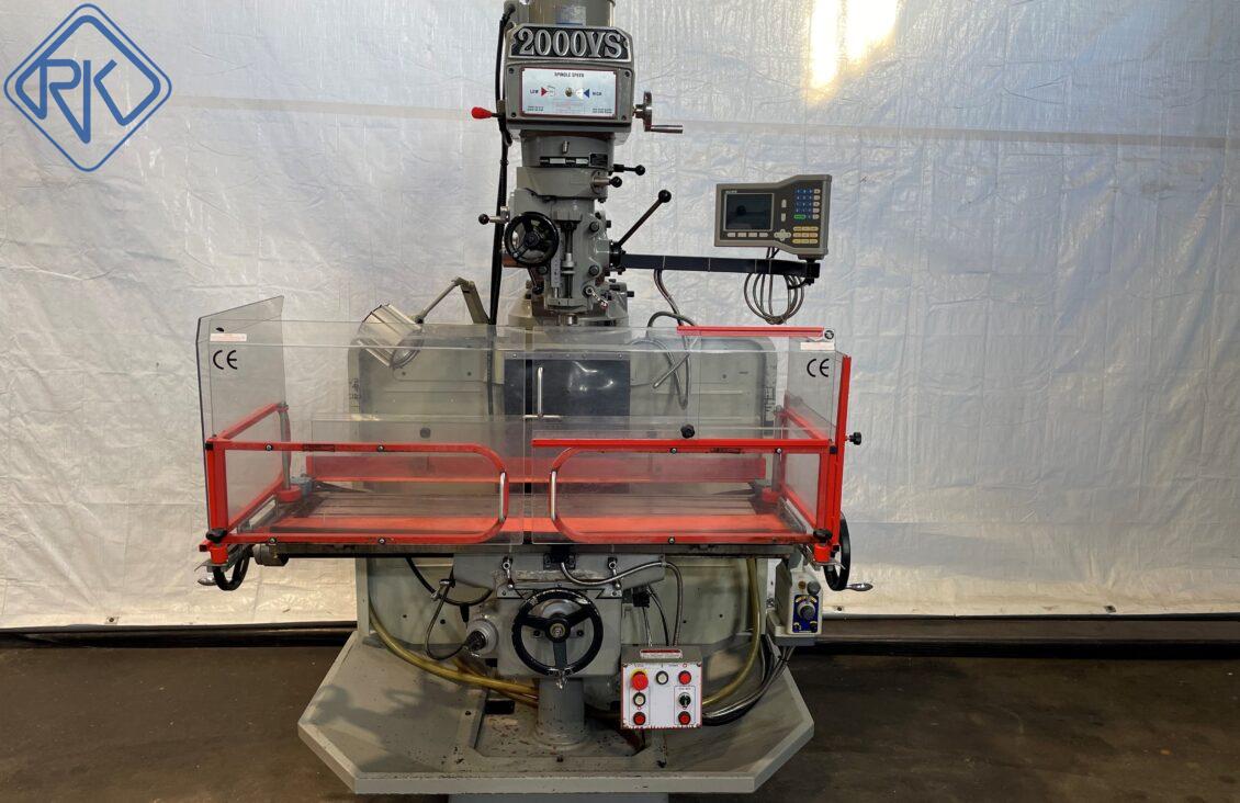 Europa Milltech 2000VS Turret Milling Machine | IEM UK