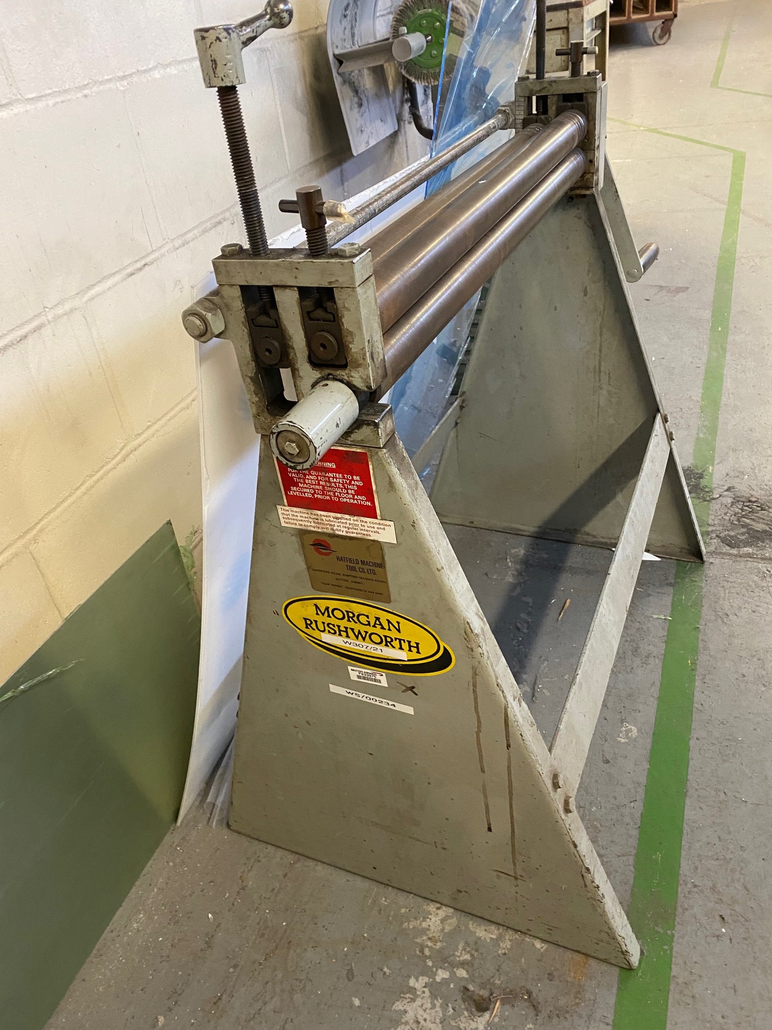 Morgan Rushworth Bsr 40/2 Manual Bending Rollers | IEM UK