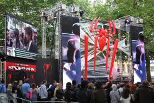 Digital Insanity calls on Hippotizers at the Amazing Spider-Man ...