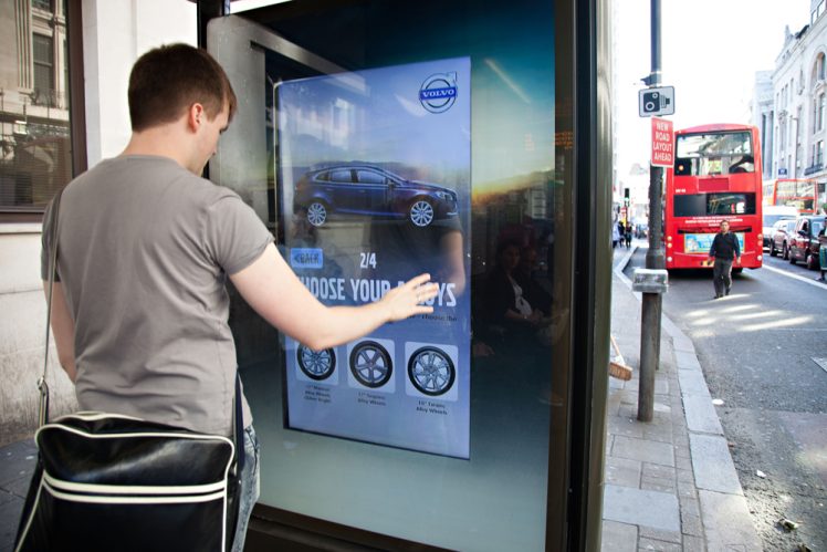 Interactive digital OOH campaign promotes the all-new Volvo V40 | AV ...