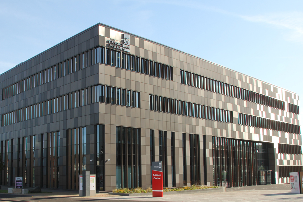 Pure AV installs Epson projectors as part of Staffordshire Uni science ...