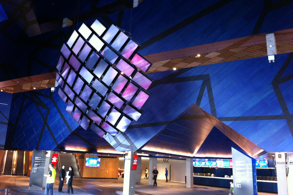 Hewshott delivers 88-panel LED digital signage at Perth Arena | AV Magazine