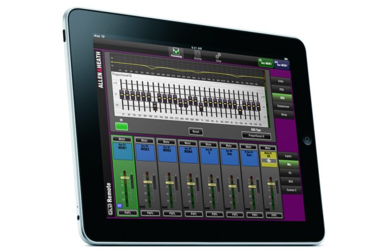 Allen & Heath releases GLD Remote iPad app for wireless mixing | AV ...