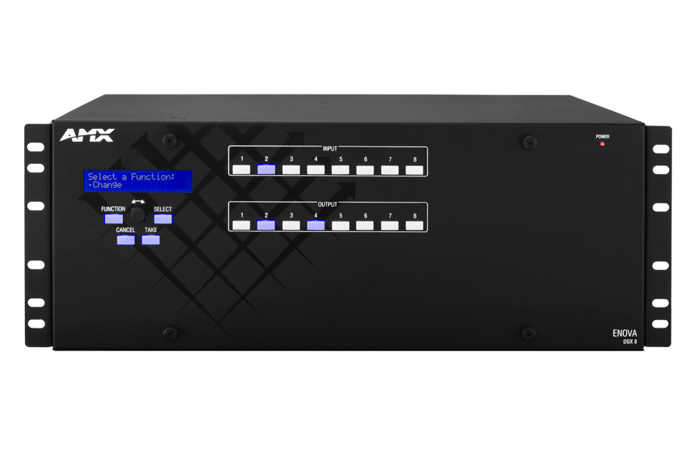 AMX launches Enova DGX 8 Digital Media Switcher Enclosure | AV Magazine