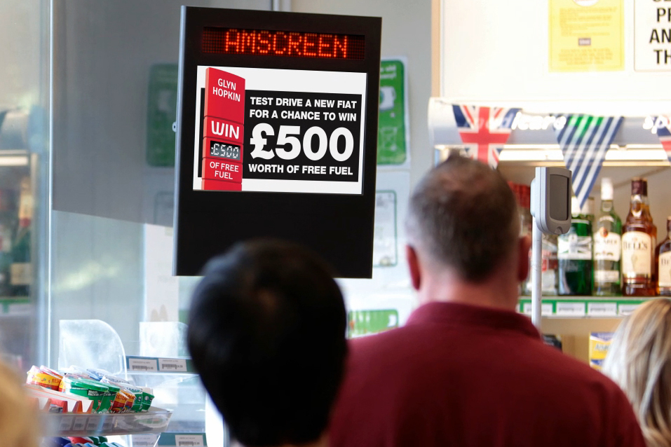 Fiat dealer Glyn Hopkin chooses Amscreen Network for ads | AV Magazine