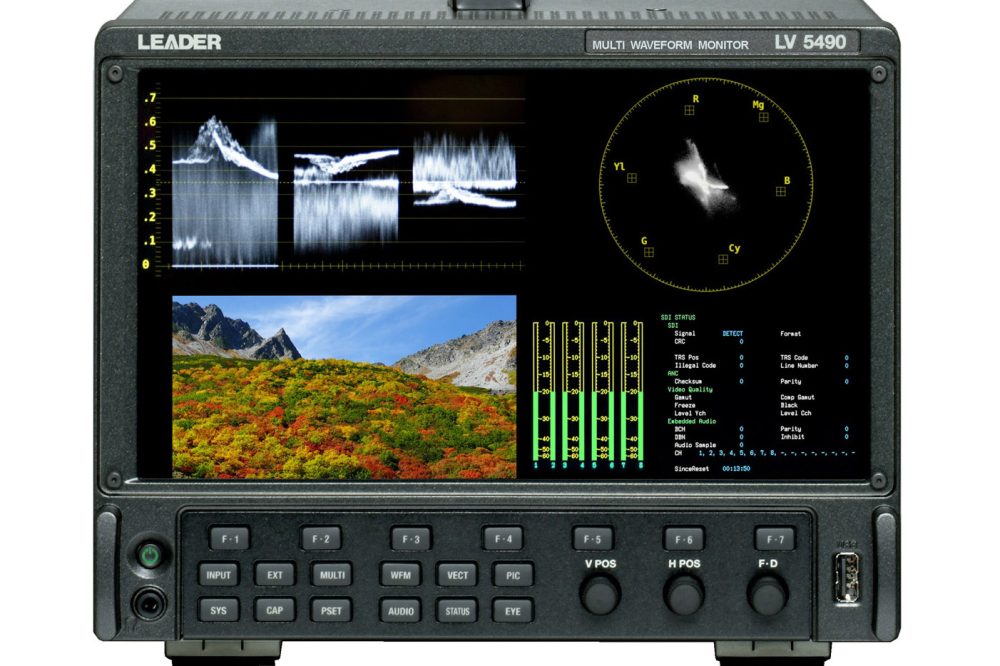 Leader introduces new multi-waveform monitor | AV Magazine