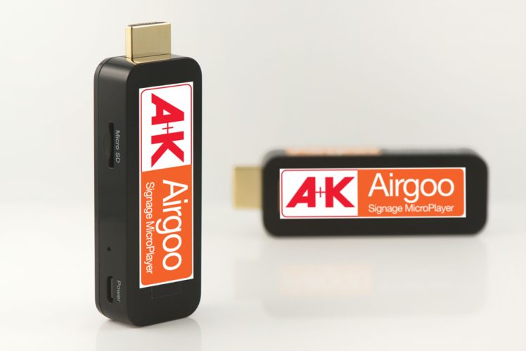 Anders+Kern launches A+K Airgoo wireless digital signage | AV Magazine
