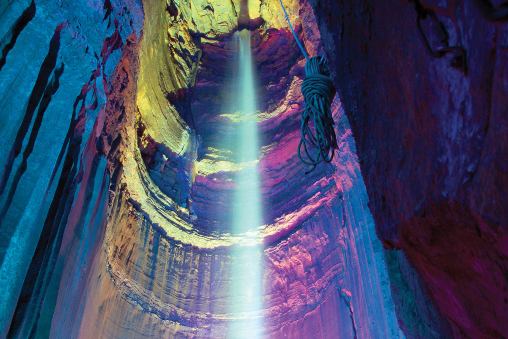 Extensive show control helps makes a splash at Ruby Falls | AV Magazine