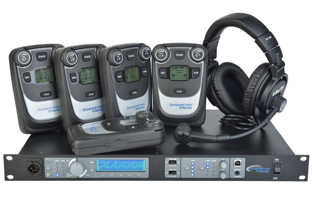 Clear-Com presents upgrades to its Tempest digital wireless intercoms ...