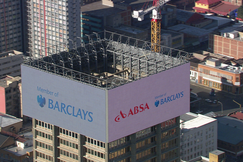 20 million LEDs light up Johannesburg's Absa Tower | AV Magazine