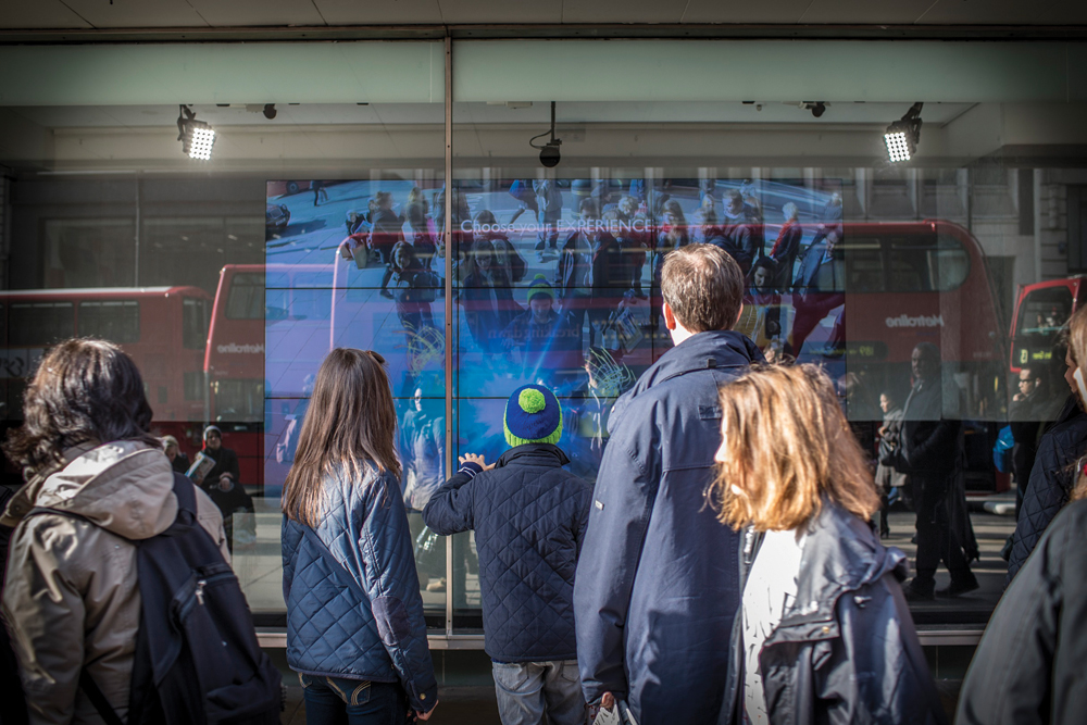 John Lewis installs interactive screen as part of Smart TV promo ...