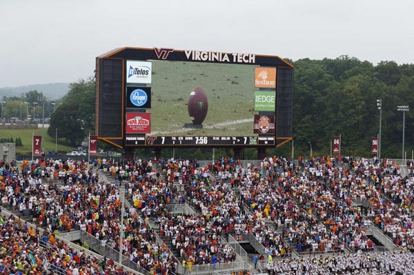 Daktronics revitalises Lane Stadium’s sound system with Harman ...