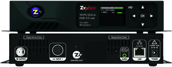 ZeeVee unveils DVB-T/C digital modulators | AV Magazine