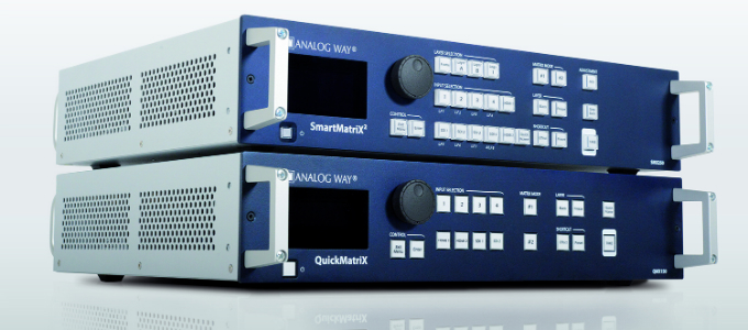Analog Way introduces SmartMatriX² and QuickMatriX at ISE 2014 | AV ...
