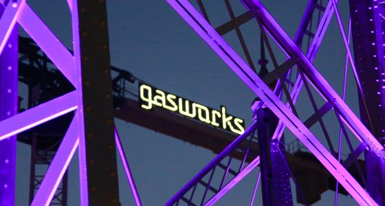 Anolis lights iconic industrial landmark in Brisbane