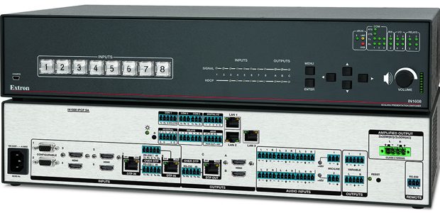 Extron introduces new model of IN1608 scaling presentation switcher ...