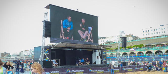 ADI’s iCONIC 60 Stage makes debut at Brighton Marathon | AV Magazine