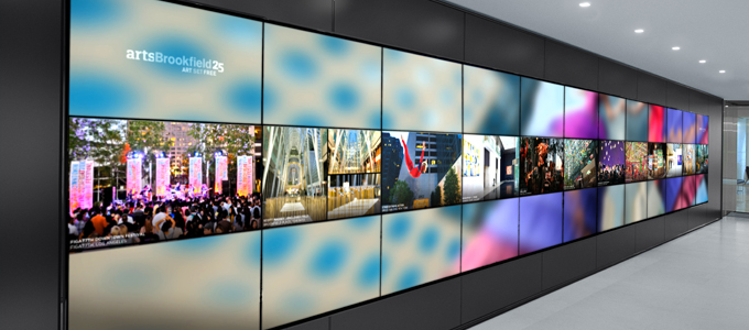New York headquarters welcomes visitors with stunning videowall driven ...
