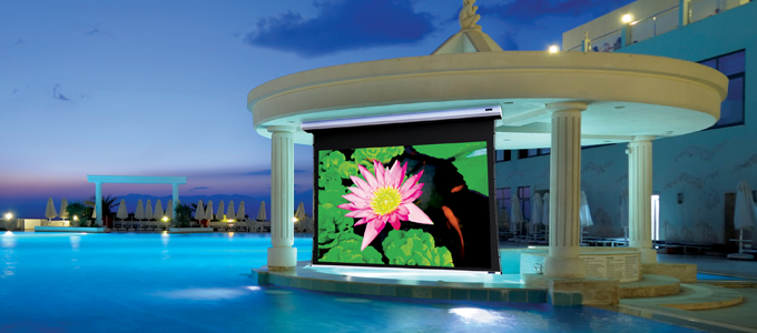 Stewart Filmscreen’s Stewart Large category boasts projection screens ...