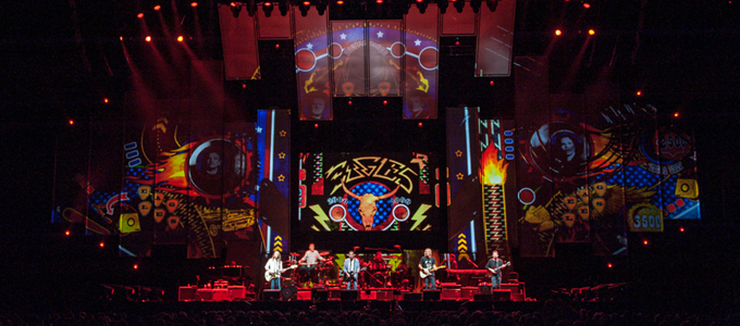 PRG and PRG Nocturne soar on History of the Eagles tour | AV Magazine
