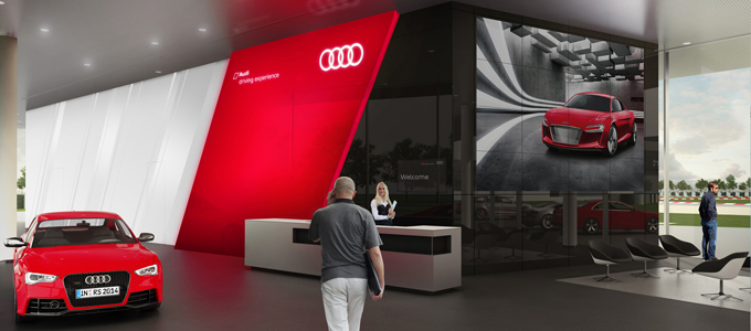 Planar excels at Audi Driving Experience Centre | AV Magazine