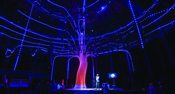 Transforming sound into a tree of light | AV Magazine