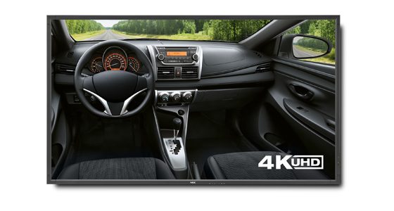 NEC launches 98-inch UHD display