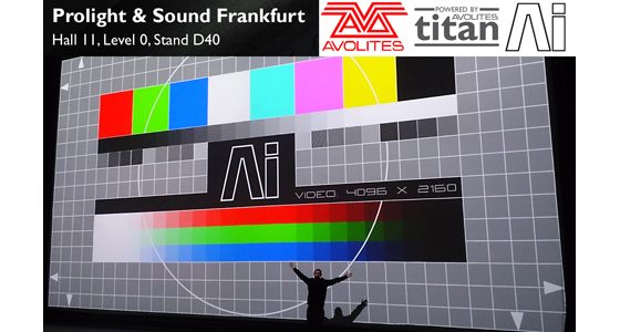 Avolites to reveal Titan V9 full feature set at Prolight+Sound
