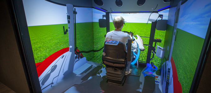 Virtual reality tractors, a CAVE, and Pro Display's Ultra Black screens ...