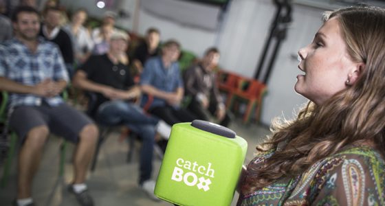 The world’s first throwable microphone