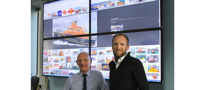 Wall screen array keeps RNLI on full alert | AV Magazine