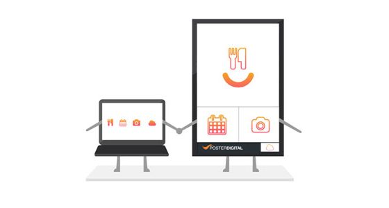 Medium UK signs PosterDigital cloud-based signage platform