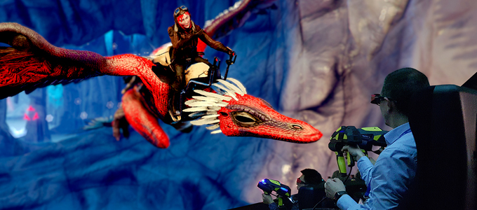 Holovis presents real time media 3D dome at IAAPA | AV Magazine