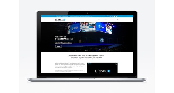 Fonix LED's new website | AV Magazine