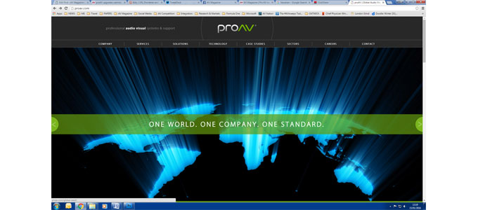 proAV upgrades website as international sales surge | AV Magazine
