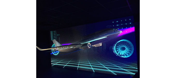 Projection spectacular at the Farnborough Airshow | AV Magazine