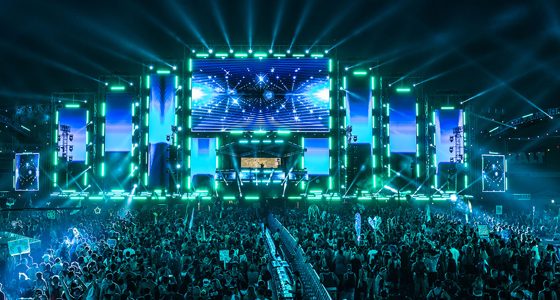 Robe gets electric at EDC Las Vegas | AV Magazine