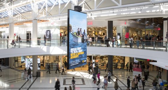 NanoLumens’ lightweight solution for Charlestown Square Shopping Center