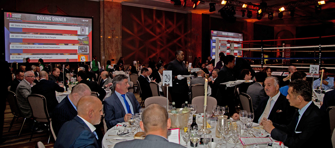 PRG XL Video supports Nordoff Robbins Boxing Dinner | AV Magazine
