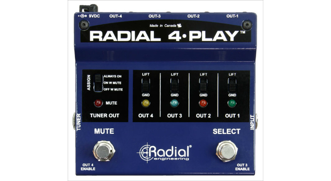 Radial announces availability of 4-Play DI | AV Magazine